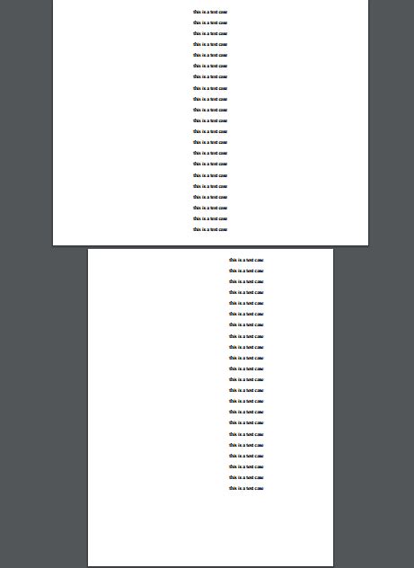Html Mixed Portrait And Landscape Pages In Print Css Stack Overflow