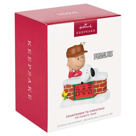 2024 Countdown To Christmas The Peanuts Gang Hallmark Magic Ornament At