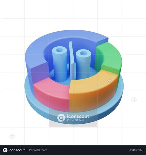 Obtén Gráfico Circular 3d Illustration De Por Descarga Gratuita En