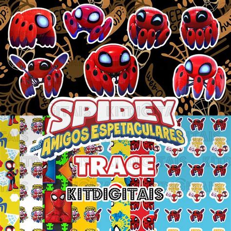 Kit Digital Spidey Trace Digital Design Illustration Book Cover