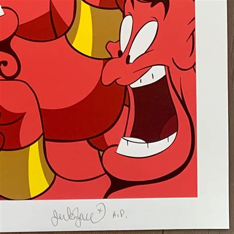 Jerkface Infinite Cosmic Powers Genie Aladdin 2015 Mutualart
