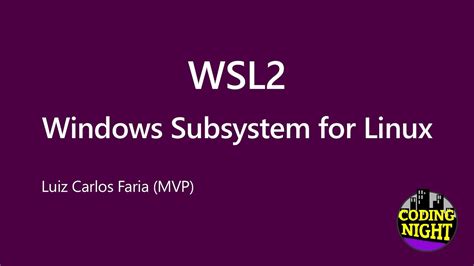 wsl2 windows subsystem for linux youtube