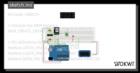 Midi Controller Wokwi Esp32 Stm32 Arduino Simulator