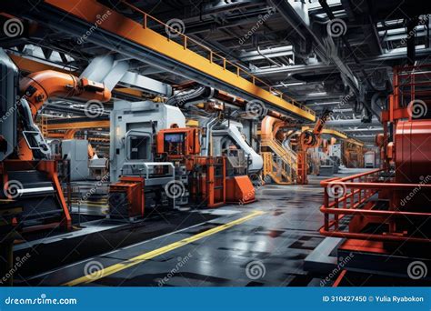 Innovative Smart Factory Generate Ai Stock Illustration Illustration Of Advanced Data 310427450