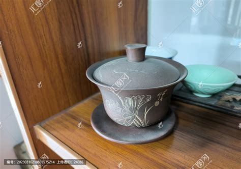雕花小茶杯 茶饮茶具 食品餐饮 摄影素材 汇图网www huitu