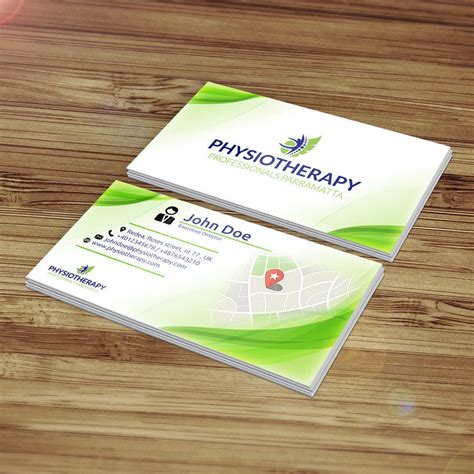 Entry 2 By Febdesigns For Design Business Card For Physiotherapy