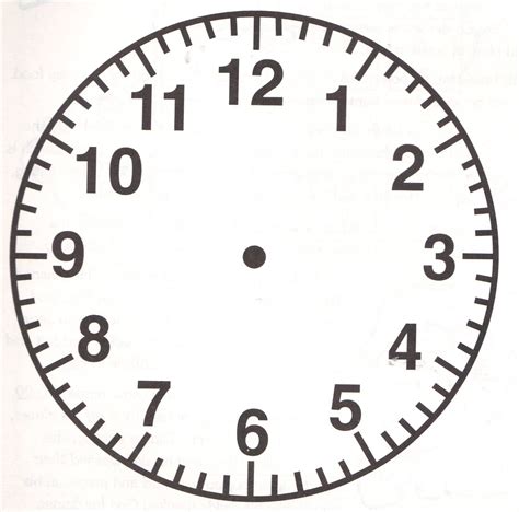 Clock Black And White Clipart Free Download On Clipartmag