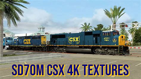 Ride Along The Csx Sd70m Train Simulator 2021 Youtube