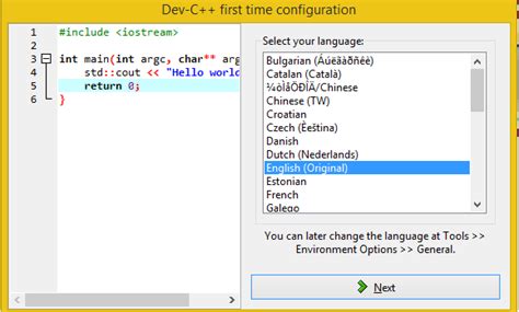 Setting Up The Ide For Programming In C Sourcecodester