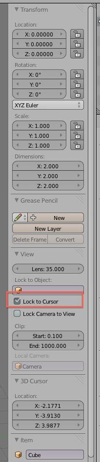 How To Keep View From Orbiting D Cursor Tutorials Tips And Tricks Blender Artists Community