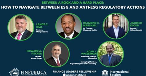 Benjamin Huffman On Linkedin How To Navigate Between Esg And Anti Esg Regulatory Actions
