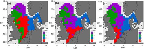 Results Of The Spatial Cluster Analysis Based On Resilience When Using