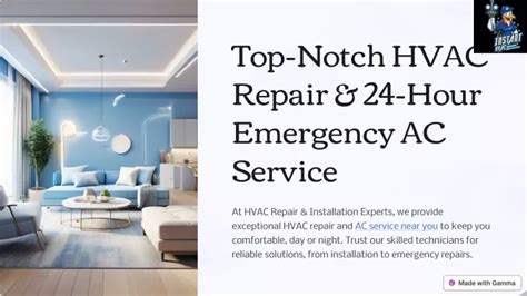 Ppt Top Notch Hvac Repair And 24 Hour Emergency Ac Service Near You Powerpoint Presentation Id