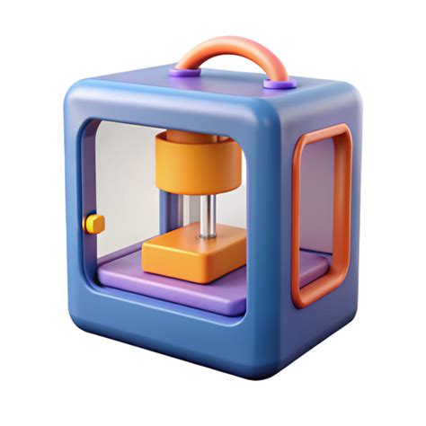 Dramatic Abstract 3d Printer Printing An Object Original 59438550 Png