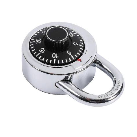 Rotējošās Piekaramās Ciparu Kombinācijas Koda Slēdzenes Drošs Apaļais Numura Sastādīšanas Numurs