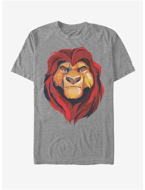 Disney The Lion King Mufasa T Shirt Grey Boxlunch