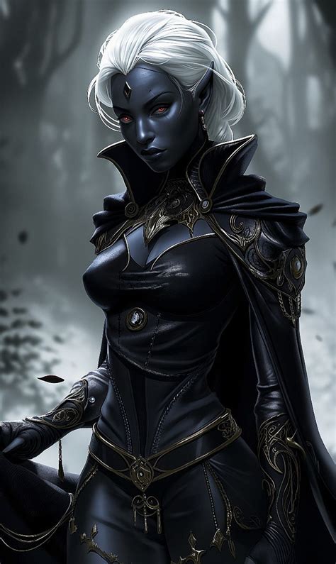 Drow Noble Dark Elf Dark Fantasy Elves Fantasy