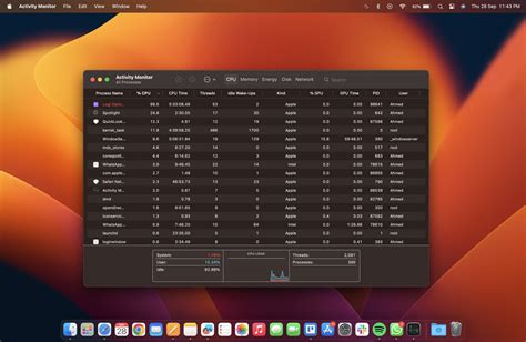 How To Open The Task Manager On Mac Activity Monitor