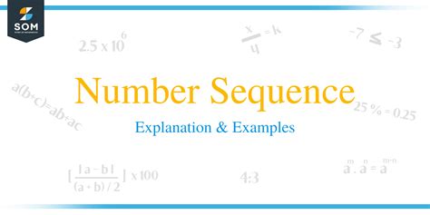 number sequence explanation and examples