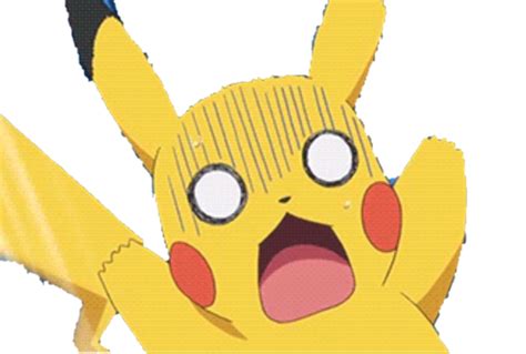 Pokemon Scared Pikachu Png By Sidabathetoonlord On Deviantart