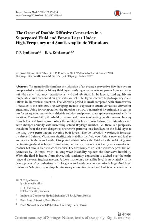 The Onset Of Double Diffusive Convection In A Superposed Fluid And Porous Layer Under High