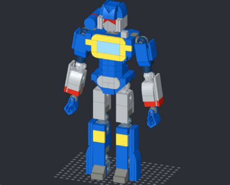 Lego Moc Soundwave By Herofactory69 Rebrickable Build With Lego