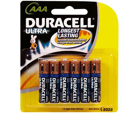 Duracell Aaa Ultra Alkaline Batteries Pk Ebay