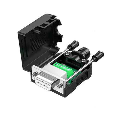 Female Db9 To Can Bus Interface Adapter 4 Pin Screw Terminals With 120 Ohm Resistor