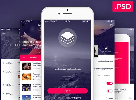 8 Of The Best Mobile UI Kits For Designers To Get Inspired