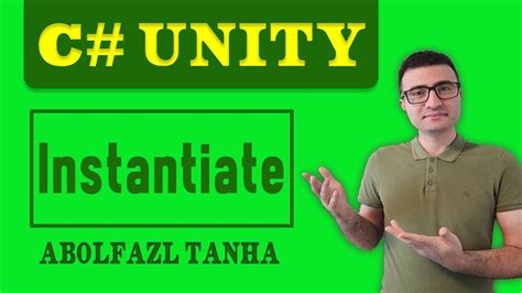 Instantiate An Object With C In Unity Youtube