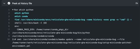 Github Actions Installed Miniconda On Ubuntu Defies Assumptions And A Regex That Should