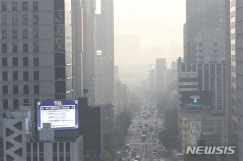 내일 미세먼지 비상저감조치 없어예비조치도 조기 해제 파이낸셜뉴스