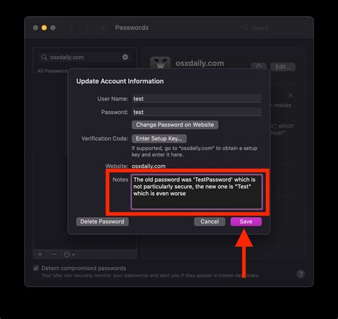 How To Add Notes To Icloud Keychain On Mac
