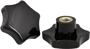 Amazon Com ZoiKoM Nuts Bolt Knob Nuts Plum Hand Tighten Nuts Handle Thread Star Mechanical