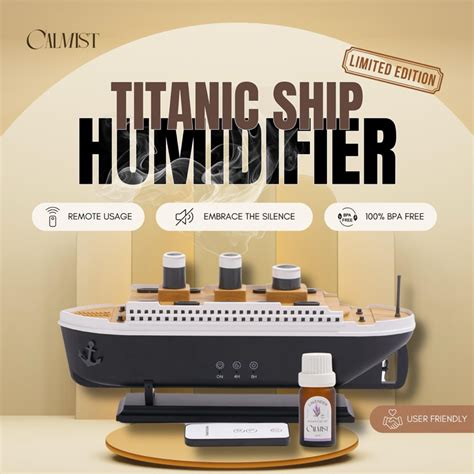Jual Calmist Titanic Ship Electric Diffuser Essential Oil Bundle Aromatherapy Oil Diffuser Jual Calmist Titanic Ship Electric Diffuser Essential Oil Bundle Aromatherapy Oil Diffuser