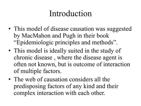 Web Of Causation Pptx Heart And Cardiovascular Diseases Diseases And Conditions