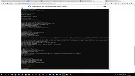 Downloading And Extracting Blank Starter Failed Ionic V3 Ionic Forum