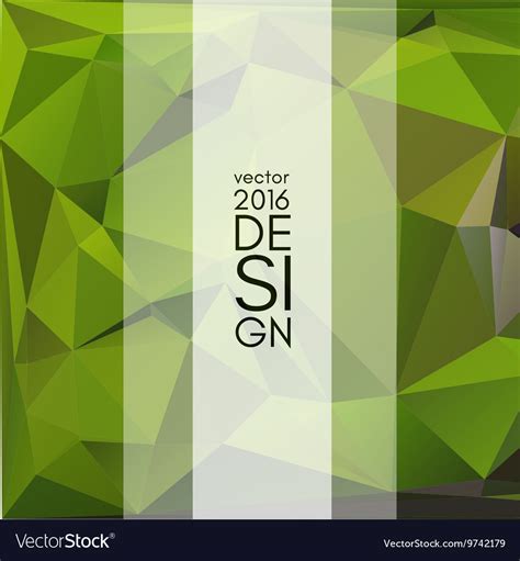 Geometric Triangular Abstract Background Vector Image