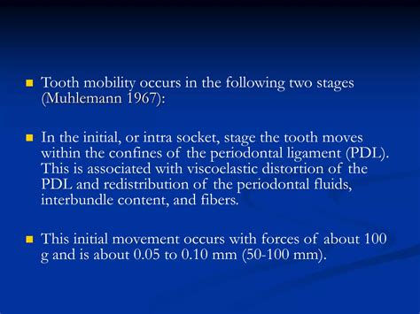9tooth Mobilityppt Dental Health Diseases And Conditions