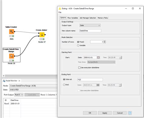 How Do I Add A New Date Column To Existing Csv File Which Has No Date In It Knime Analytics
