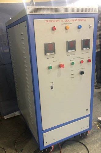 Ac Variable Power Supply At ₹ 450000piece Ac Power Supply In