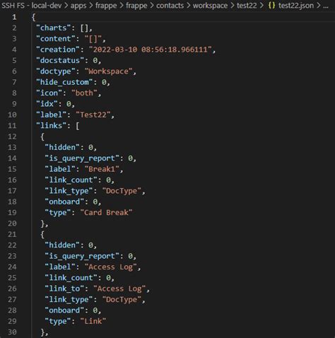 Custom Workspace · Issue 16210 · Frappefrappe · Github