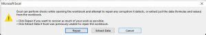 Fixed MS Excel Stuck At Opening File Issue