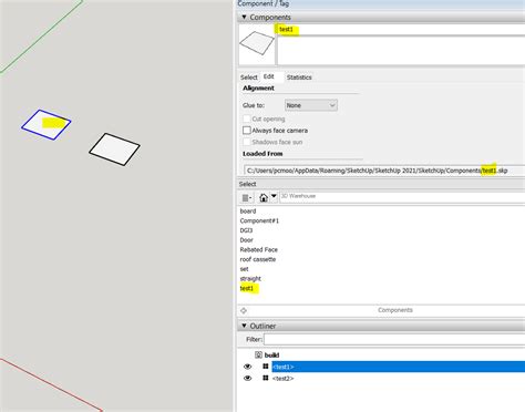 Dynamic Components Unique Dynamic Components SketchUp Community