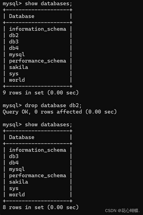 关于mysql数据库和数据表的基础数据库数据表 Csdn博客