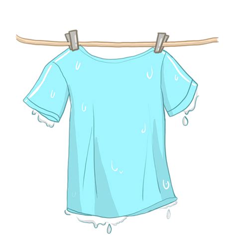 晾衣服