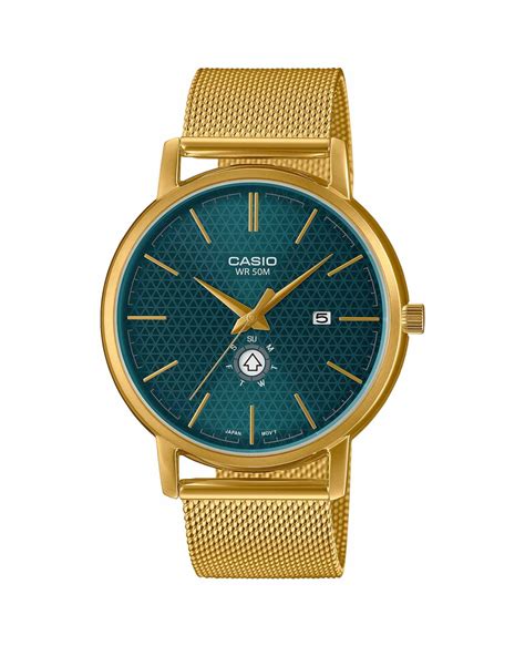 ساعت مچی مردانه کاسیو Casio Mtp B125mg 3av تی تی بول