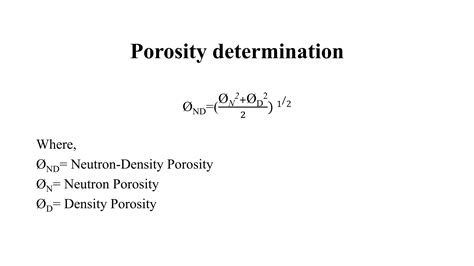 Determination Of Porosity And Permeabilitypptx
