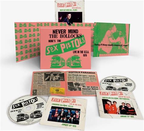 Sex Pistols Live Cd Limited Edition Sex Pistols Muziek Bol