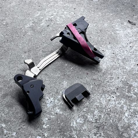 Glock Performance Trigger With Apex Tactical Trigger Shoe Gen 4